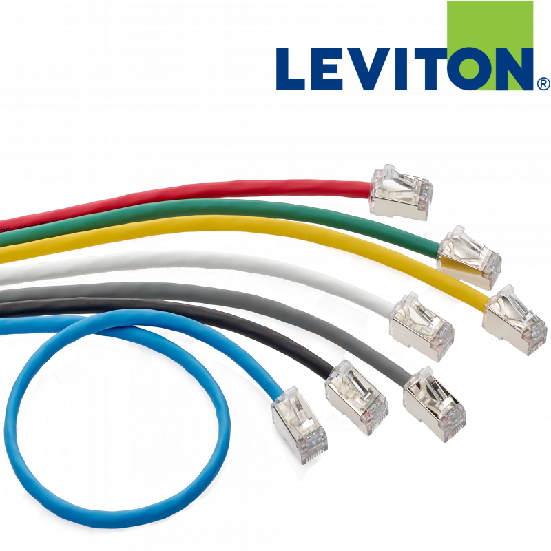Leviton | Cat 6A Small OD High-Flex Patch Cords - RWL Advanced Solutions