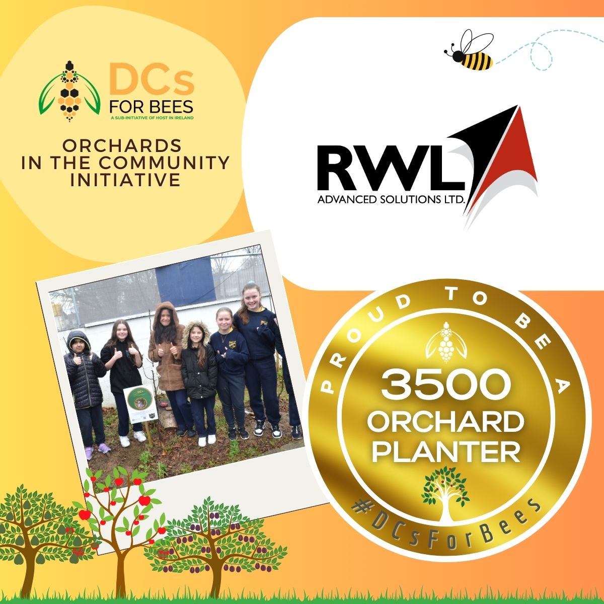 DC's for Bees Orchards in the Community ¦ Host in Ireland - RWL ...