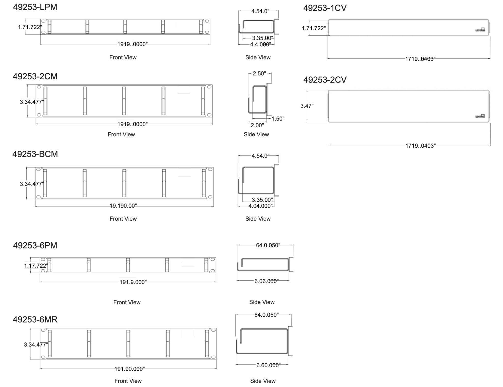 Leviton - Five‑Ring Horizontal Cable Manager - RWL Advanced Solutions